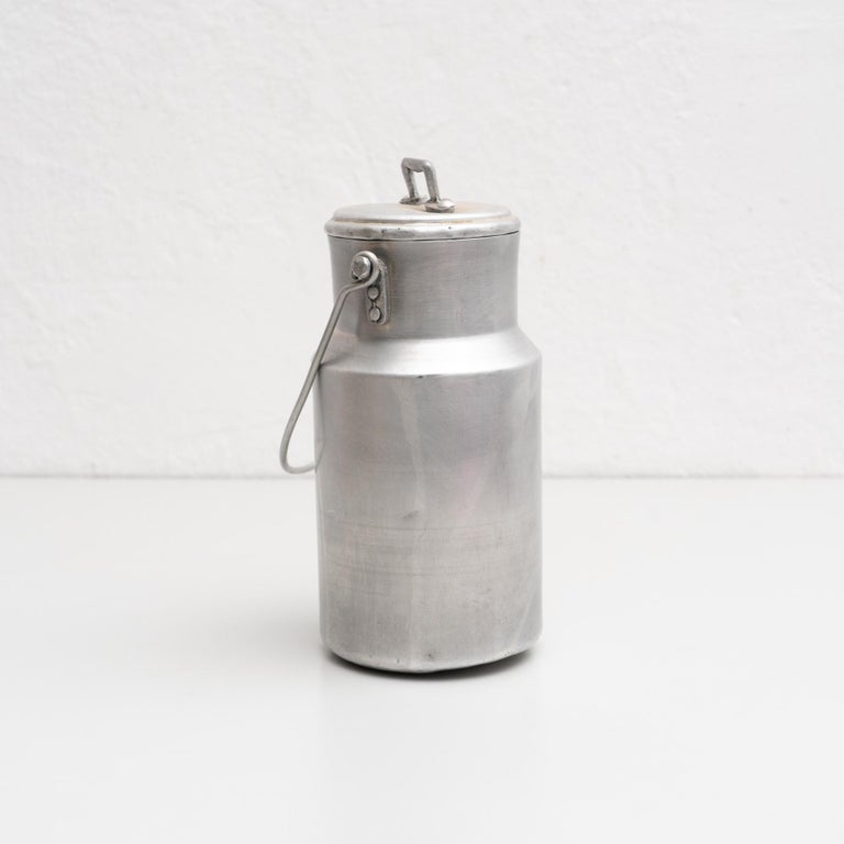 Traditional Spanish Vintage Metal Lidded Pot, circa 1950 For Sale at ...