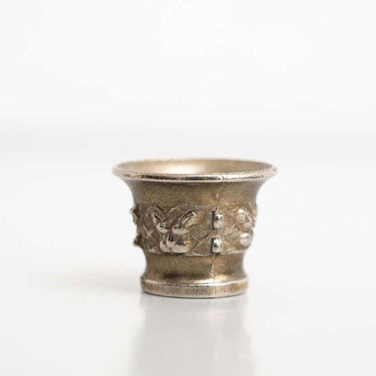 Traditional Spanish Vintage Metal Mortar and Pestle, circa 1950 For ...