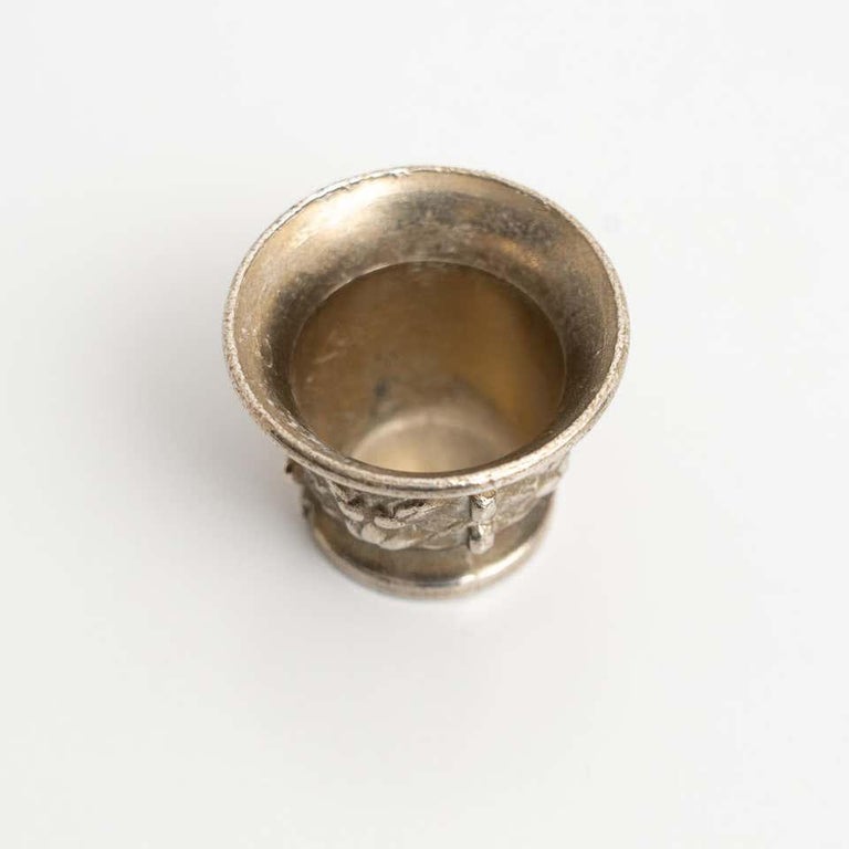 Traditional Spanish Vintage Metal Mortar and Pestle, circa 1950 For ...