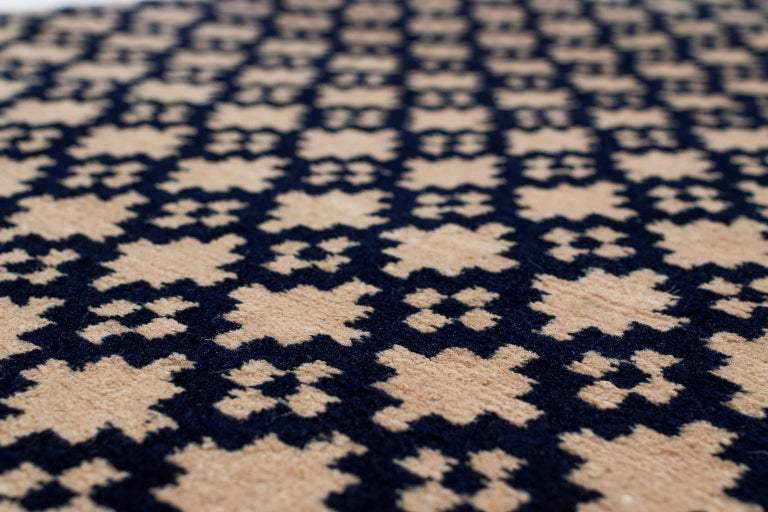 Traditional Tibetan Cross Rug by Carini at 1stDibs