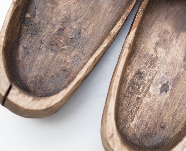 Traditional Wood Clogs, 1960 For Sale at 1stDibs