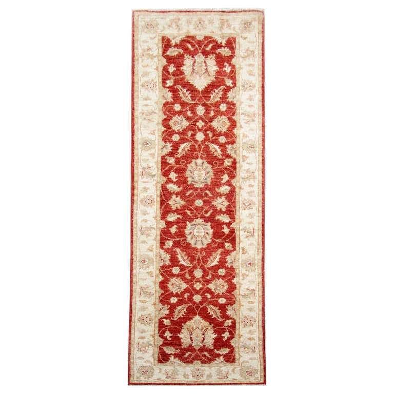 Red Traditional Runner Rug, Floral Carpet Runner, Wool Hand woven Rug ...