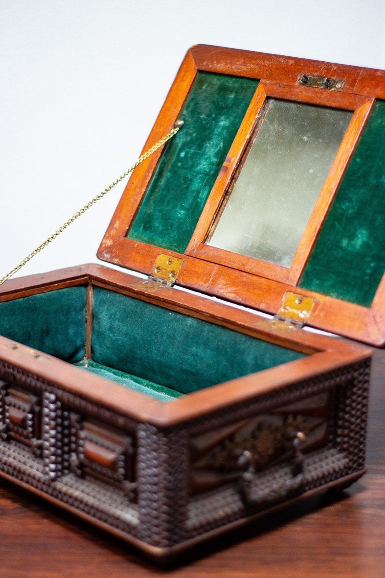 Tramp Art Box at 1stDibs