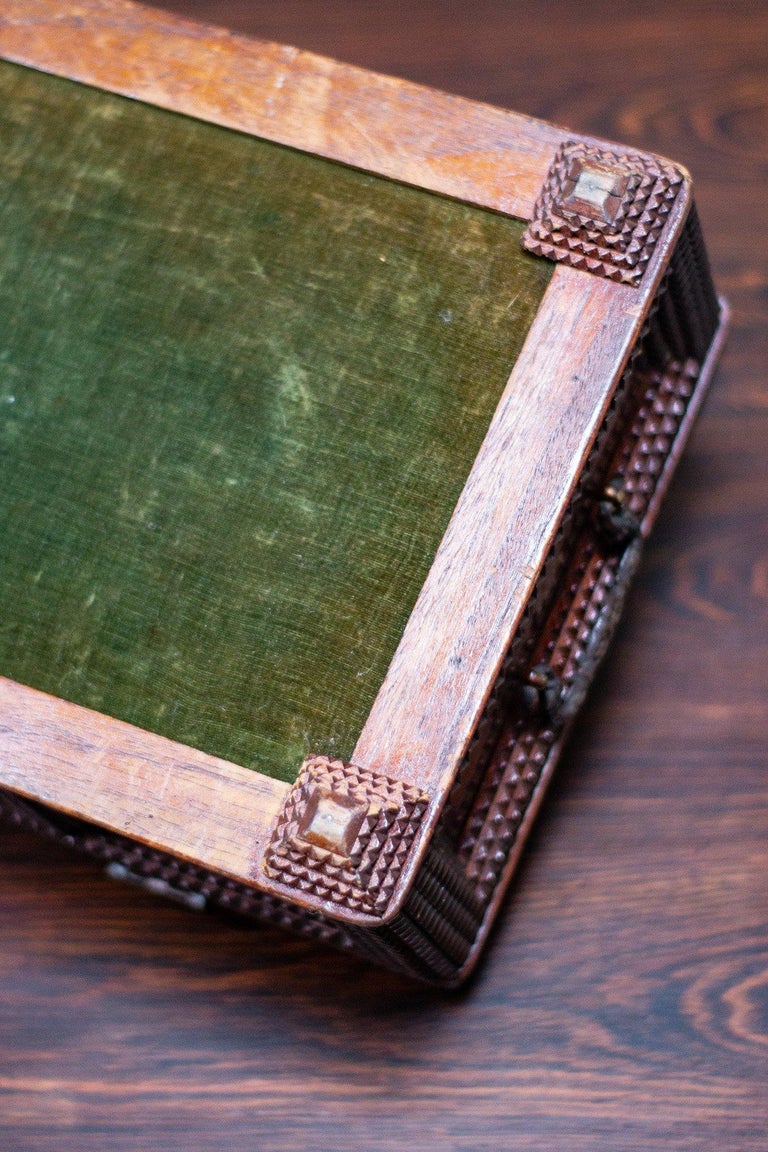 Tramp Art Box at 1stDibs