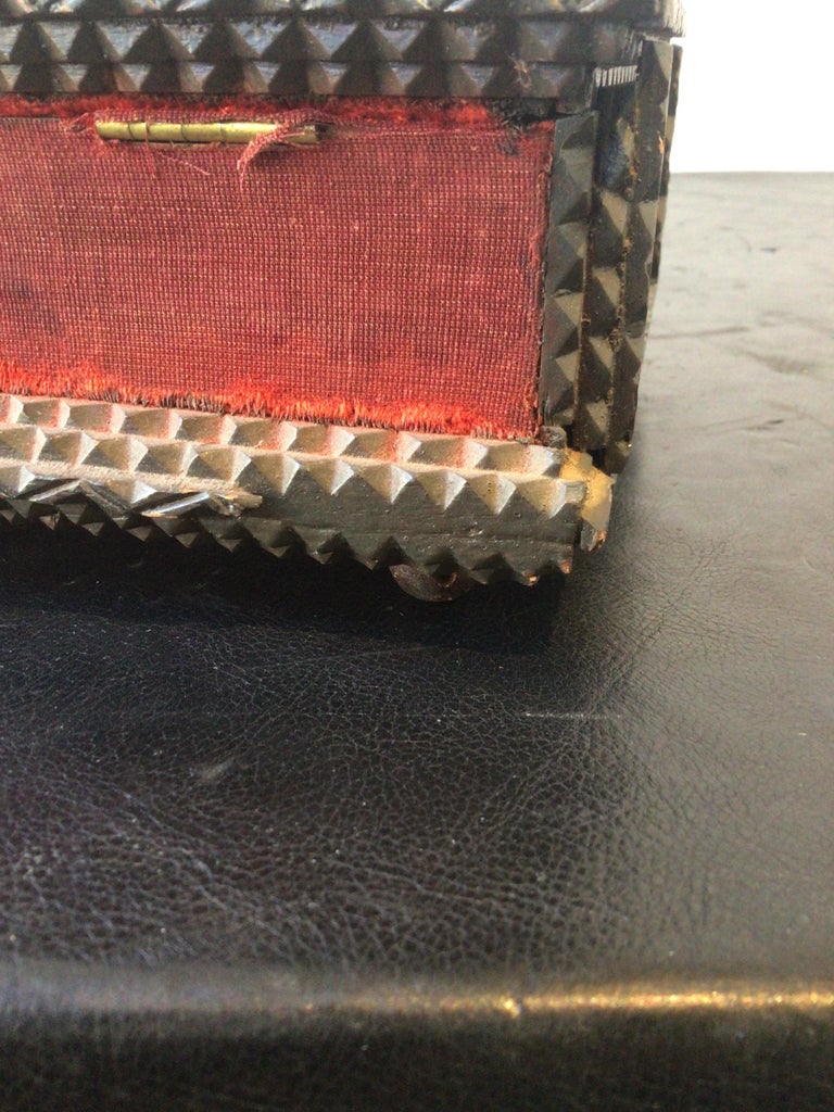 Tramp Art Box For Sale at 1stDibs