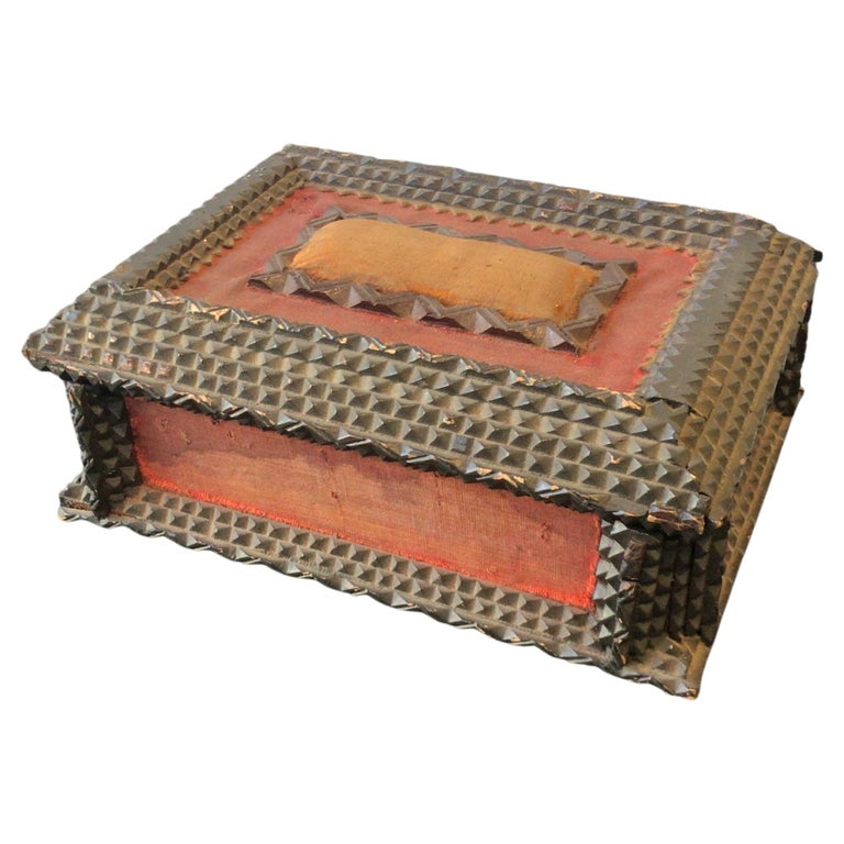 Tramp Art Box For Sale at 1stDibs