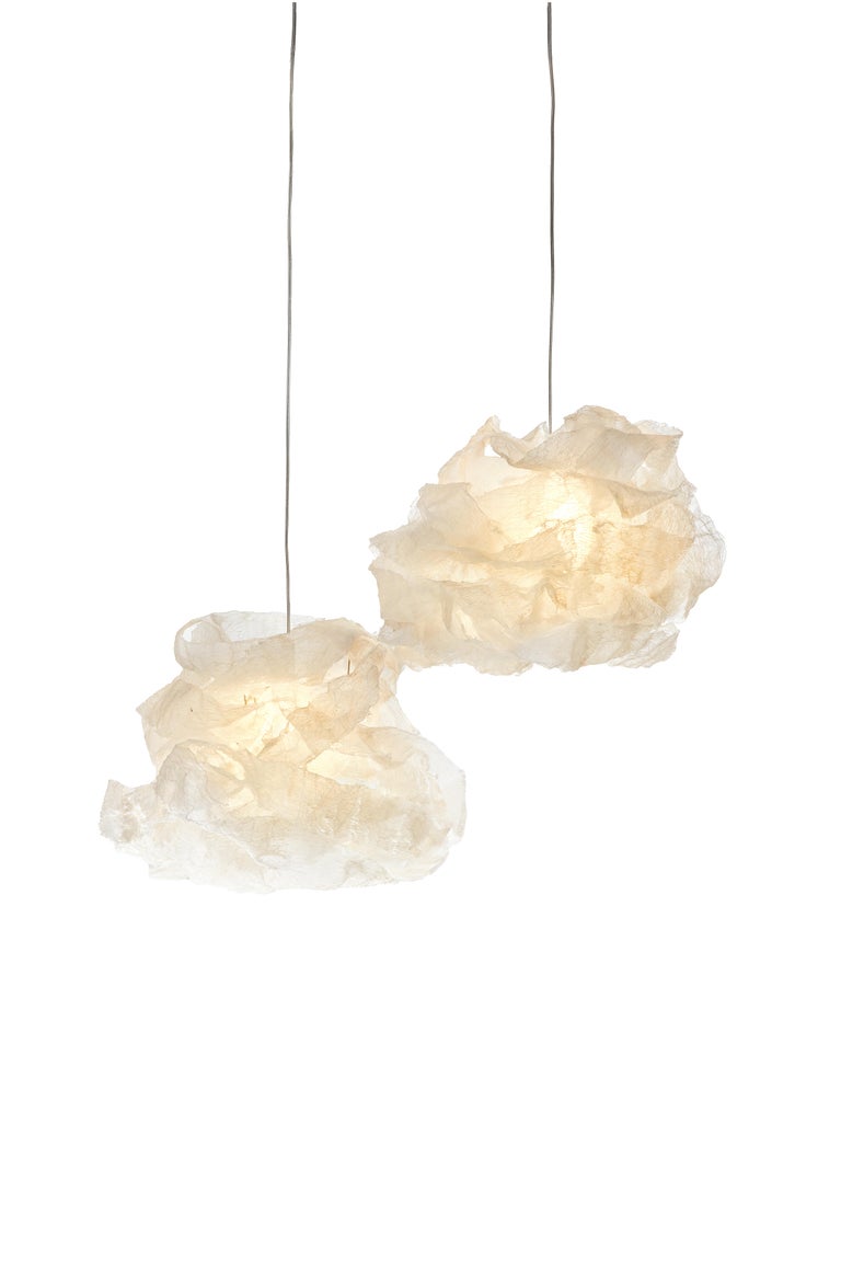 Transcendence 1 by Ango, Handcrafted Diaphanous Cloud Pendant Light For ...