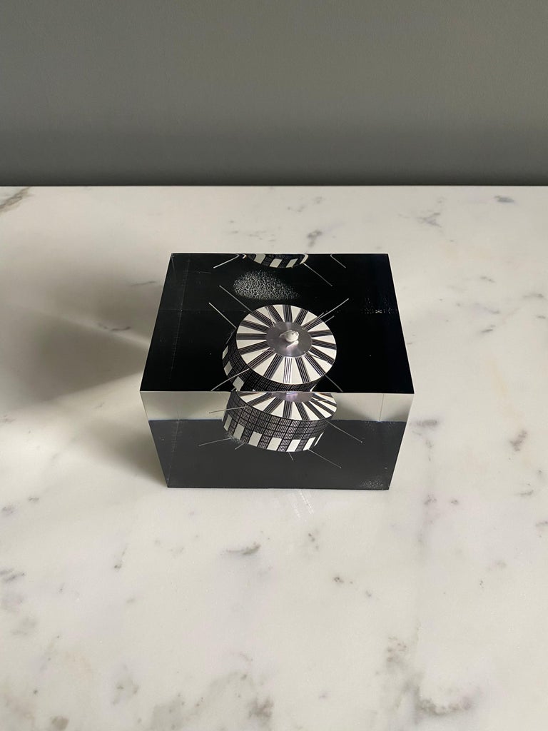 Transit 4A Satellite Model in Lucite, 1960's For Sale at 1stDibs