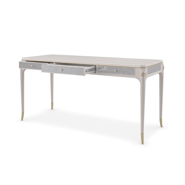 Transitional Modern Desk For Sale at 1stDibs
