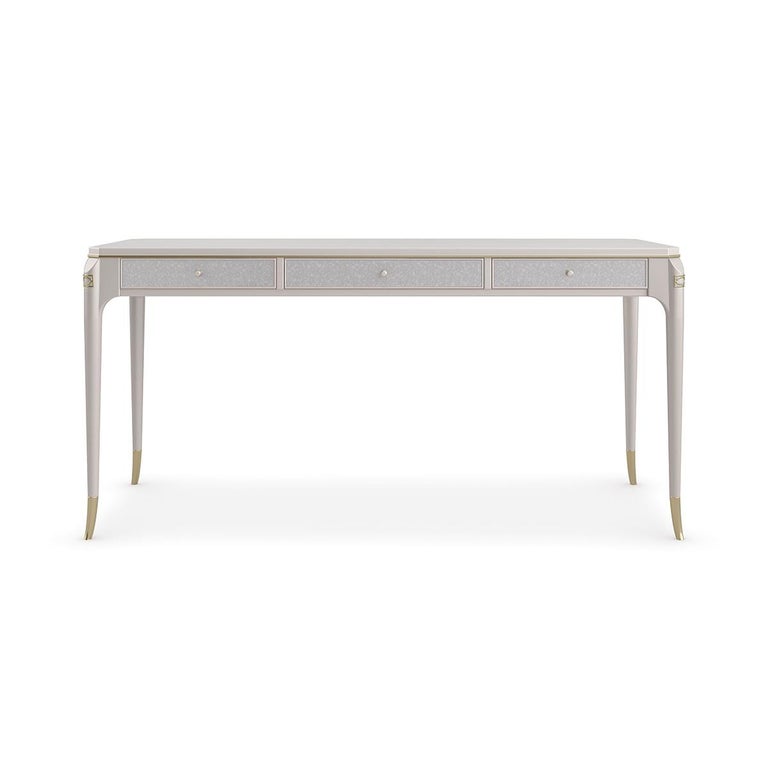 Transitional Modern Desk For Sale at 1stDibs