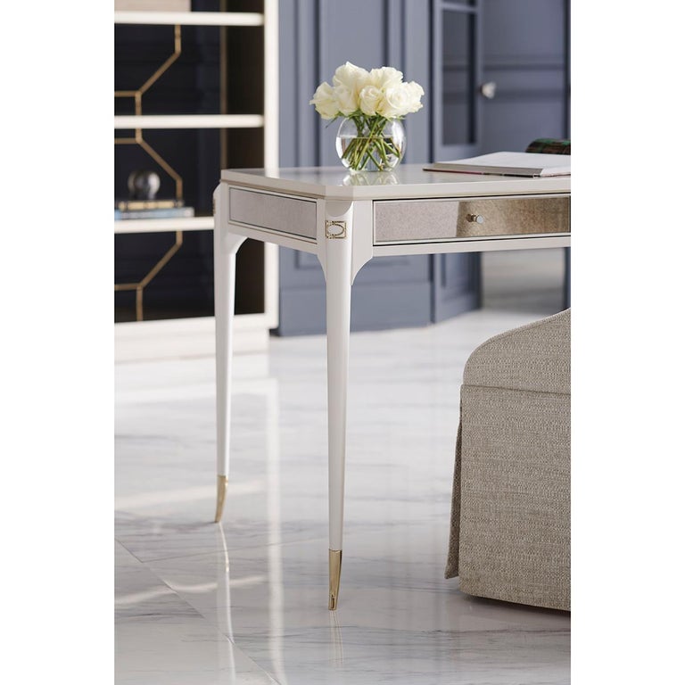 Transitional Modern Desk For Sale at 1stDibs