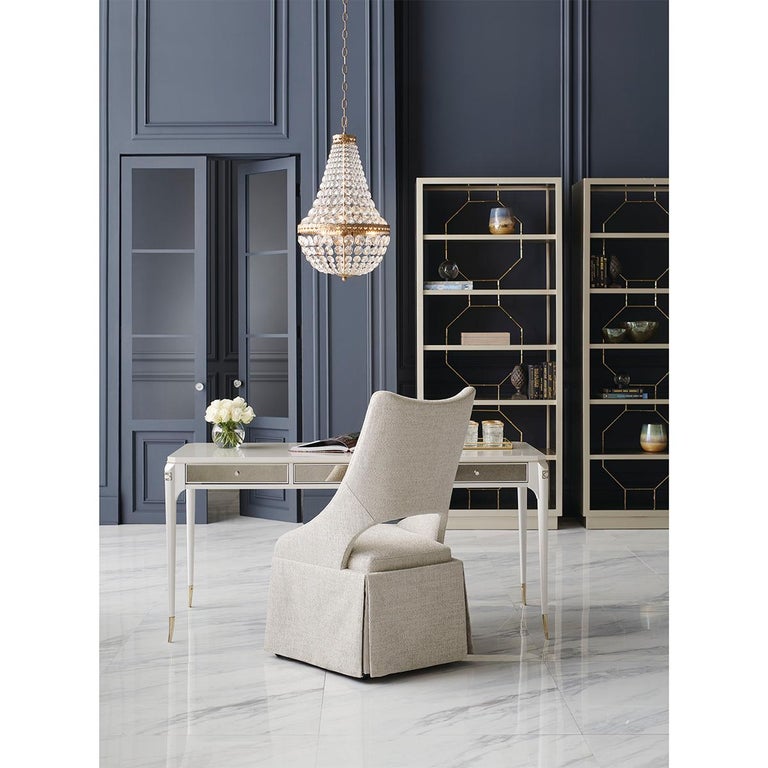 Transitional Modern Desk For Sale at 1stDibs