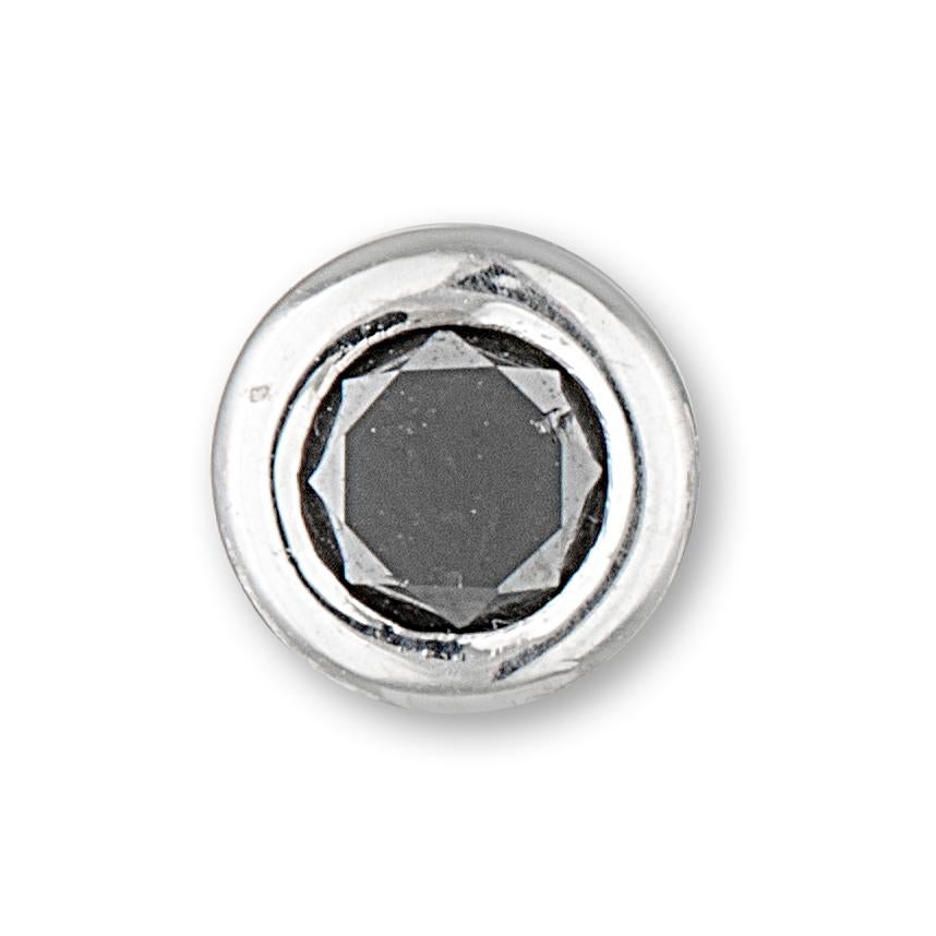 2 in 1 White/Black Diamond Angel Wing Earrings with Removable Studs For ...