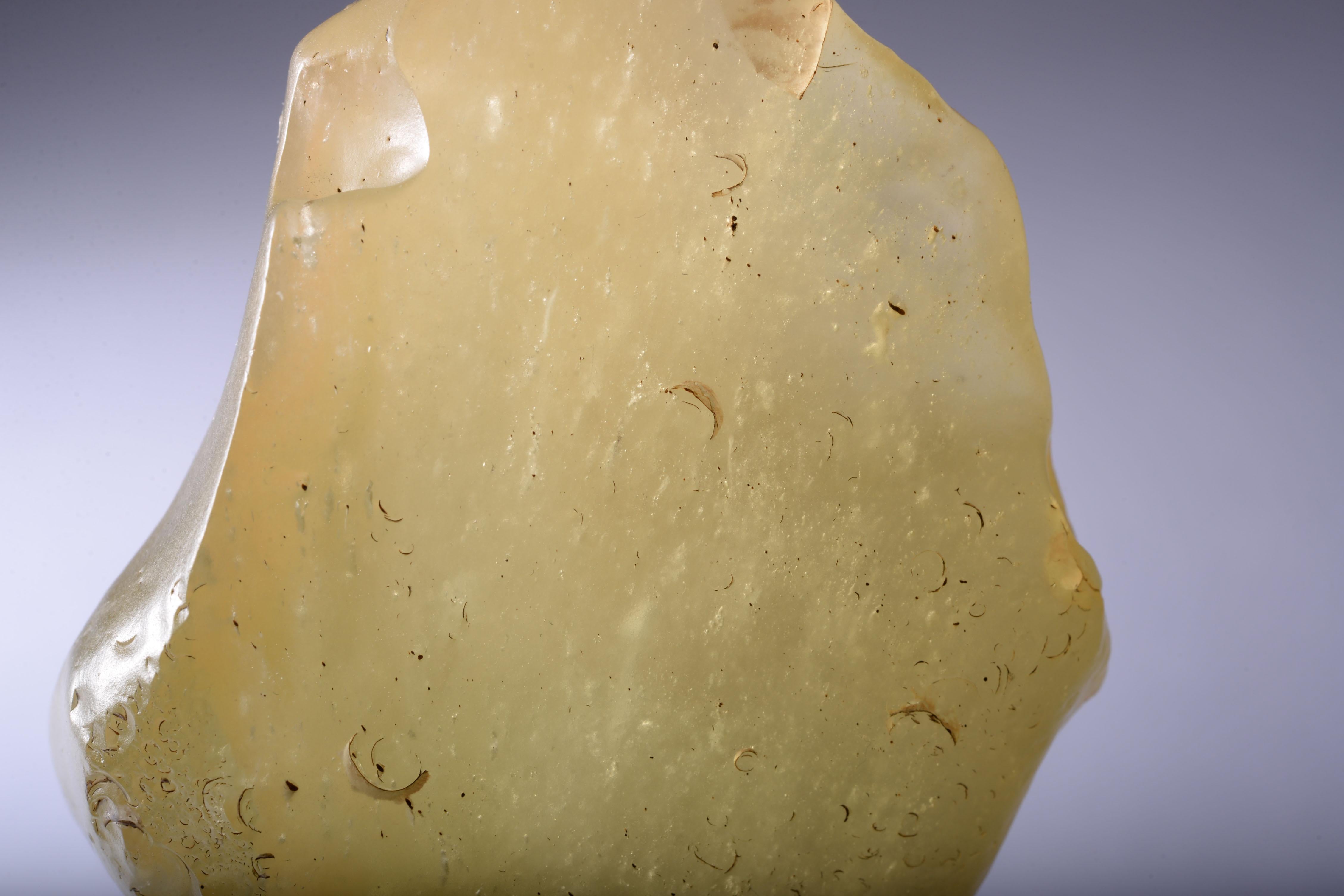 Translucent Meteorite Impact Desert Glass For Sale at 1stDibs