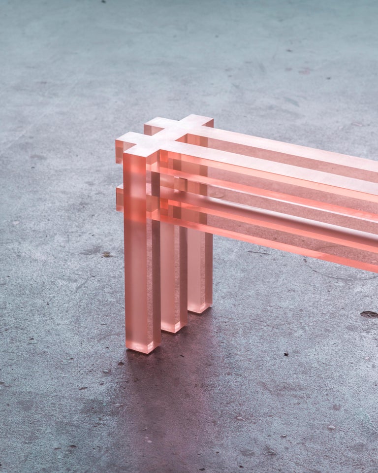 Translucid Bench by Laurids Gallée For Sale at 1stDibs | laurids gallée
