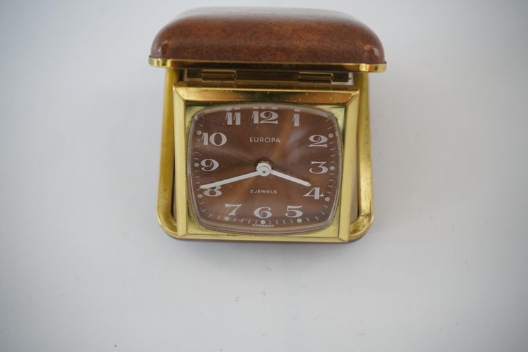Travel Alarm Clock "Europe", 1950s For Sale at 1stDibs | 1950s alarm ...