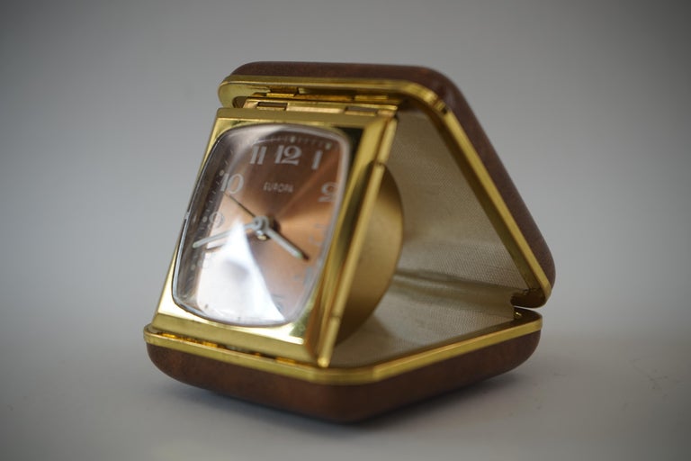 Travel Alarm Clock "Europe", 1950s For Sale at 1stDibs | 1950s alarm ...