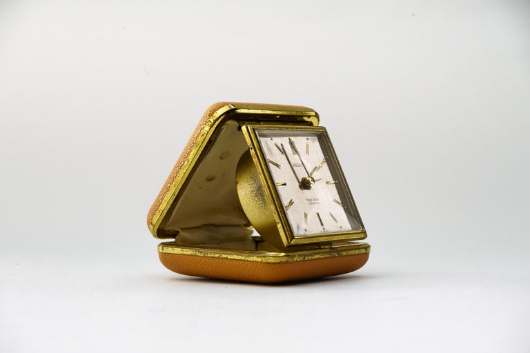 Travel Alarm Clock from "Deluxe", Germany, circa 1960s For Sale at 1stDibs