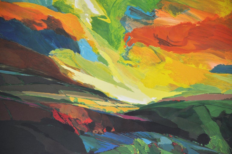 Travel Proof Print by David Leverett, Green Fields, Sacred Garden ...