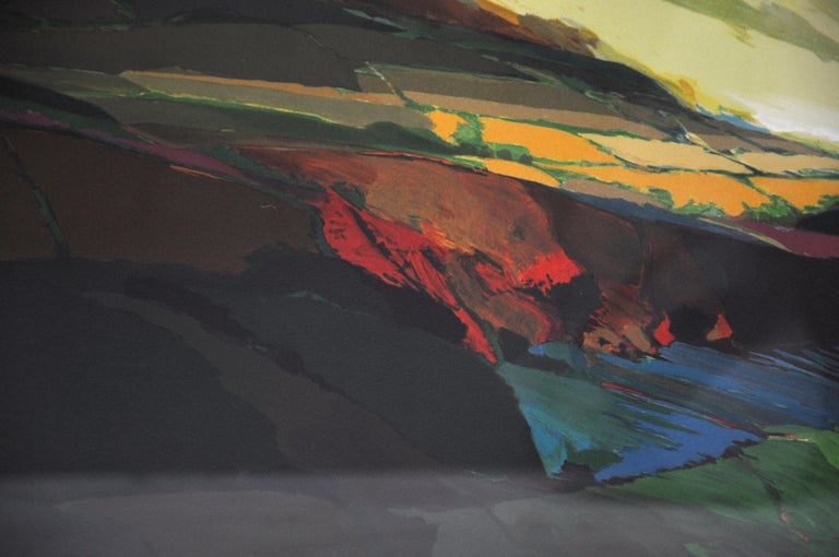 Travel Proof Print by David Leverett, Green Fields, Sacred Garden ...