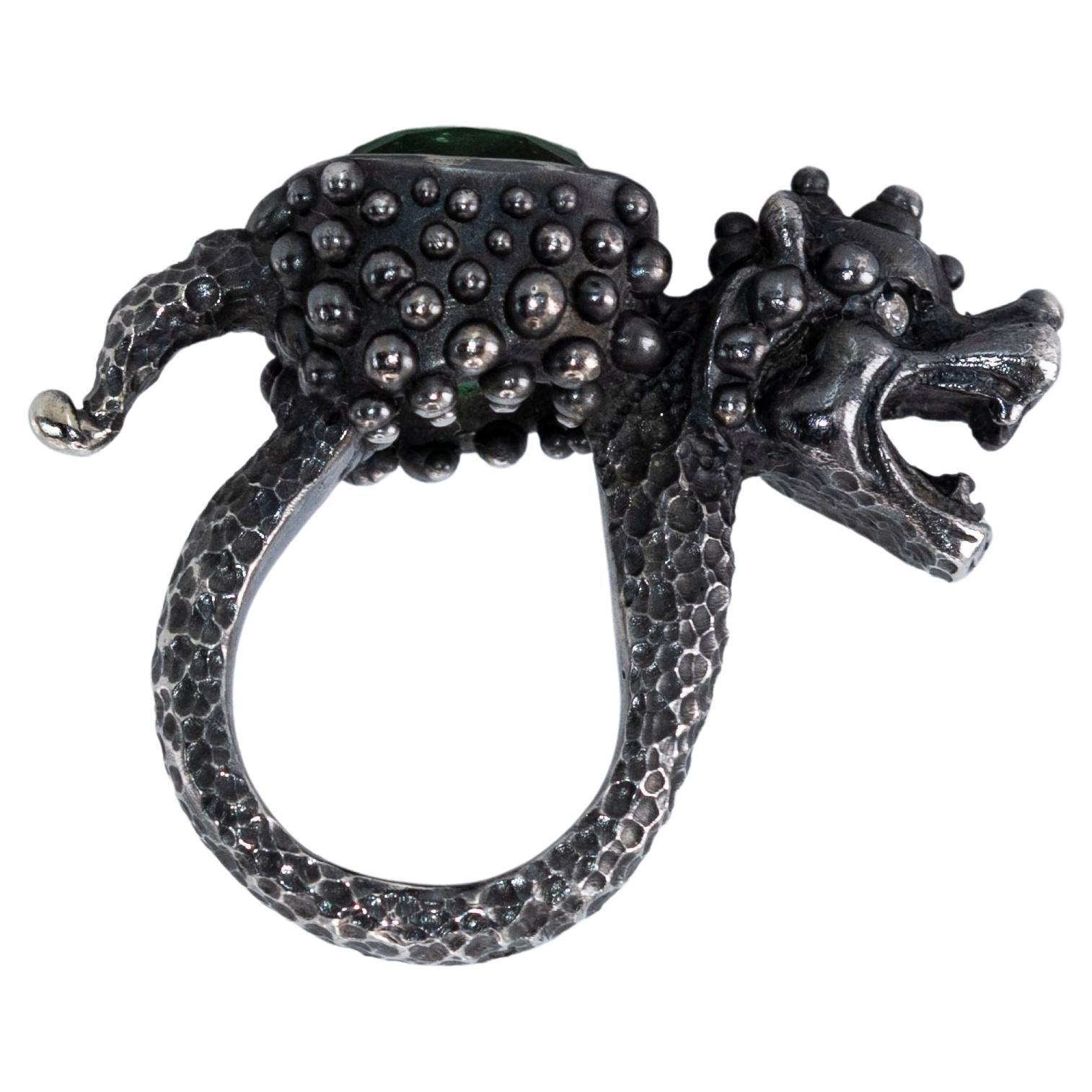 Zolotas Yellow Gold and Gem Set Chimera Ring at 1stDibs