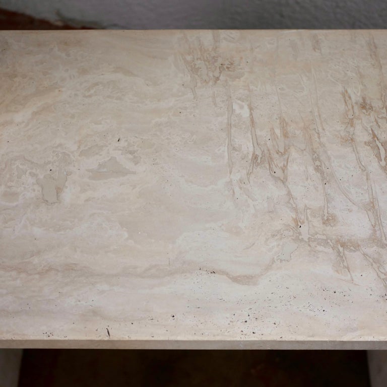 Travertine Cinna Desk or Console at 1stDibs
