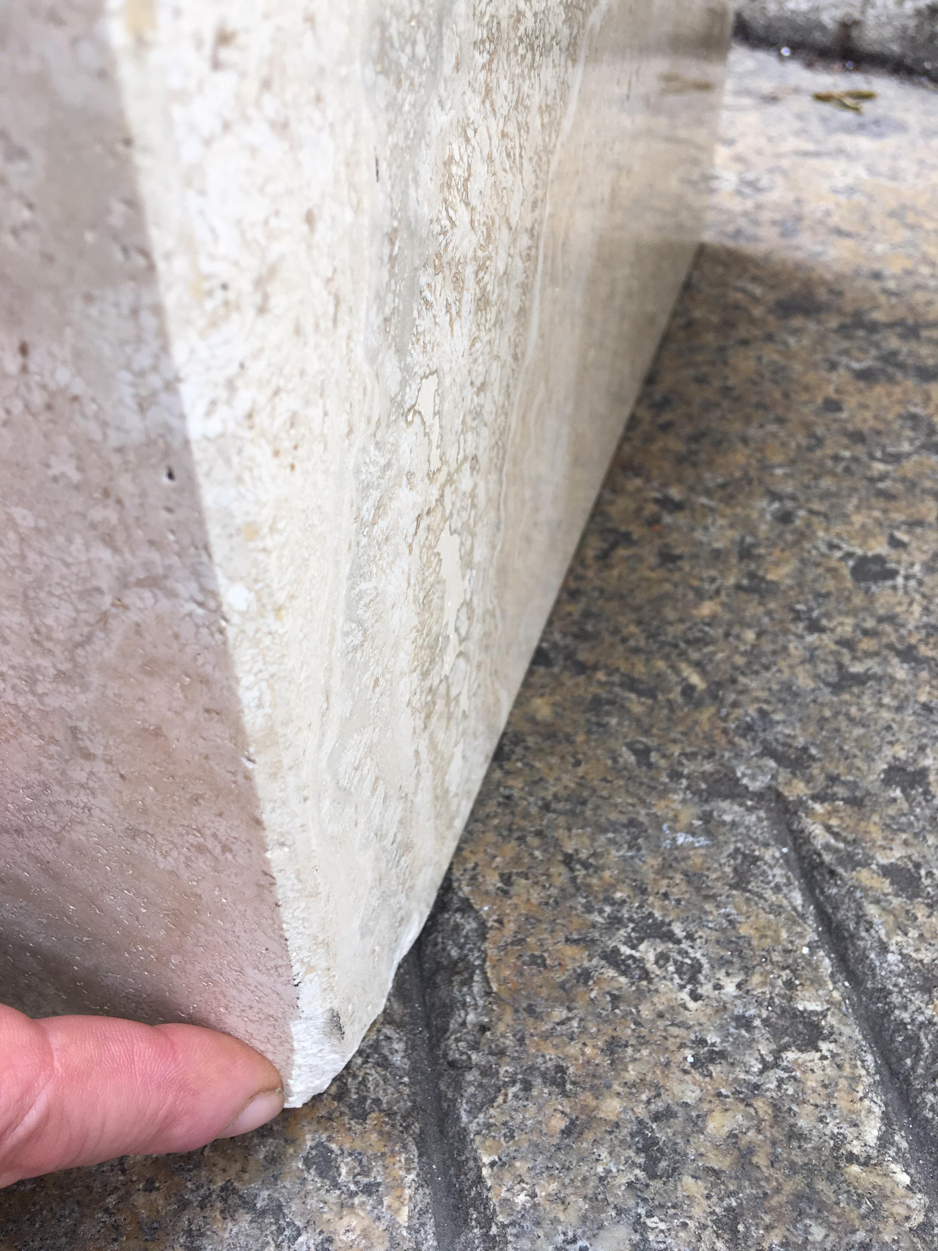 Travertine Display Stands at 1stDibs | travertine stand