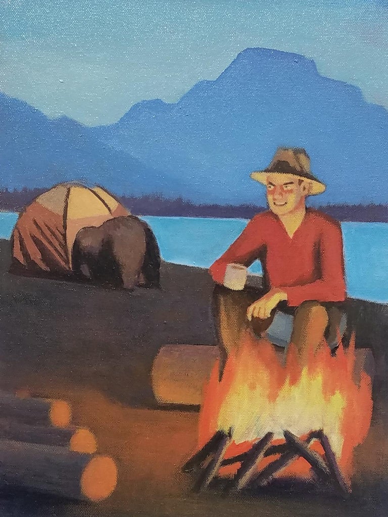 Travis Walker - Camping Surprise at 1stDibs