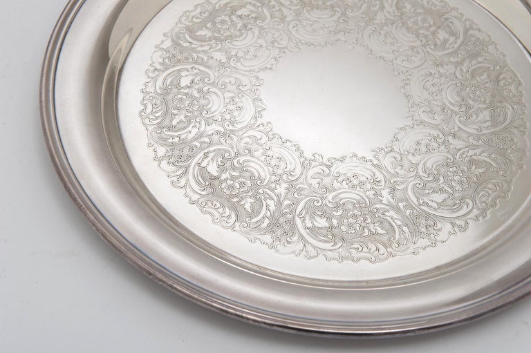 Tray Gorham in Silver Plate For Sale at 1stDibs
