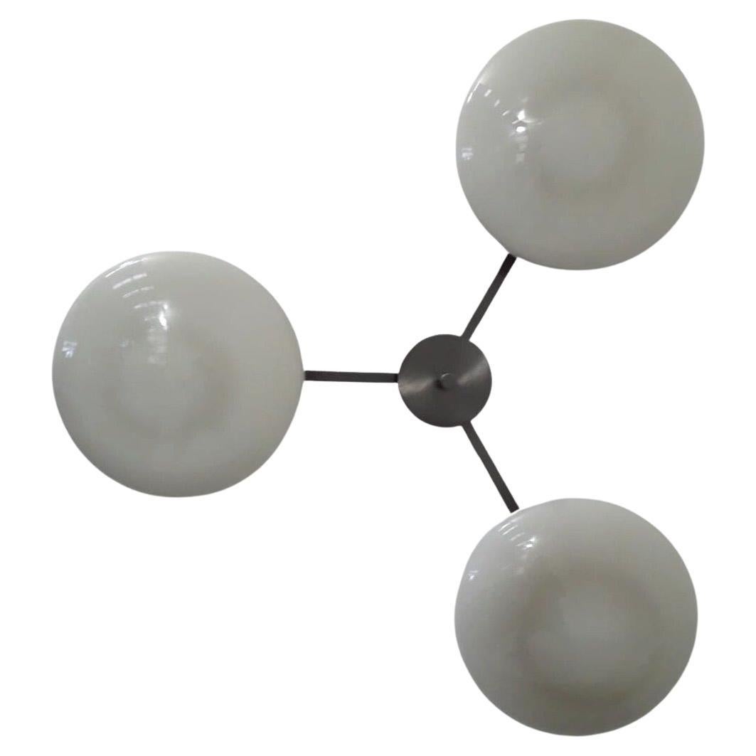 Tre Shade Flush Mount by Fabio Ltd For Sale at 1stDibs