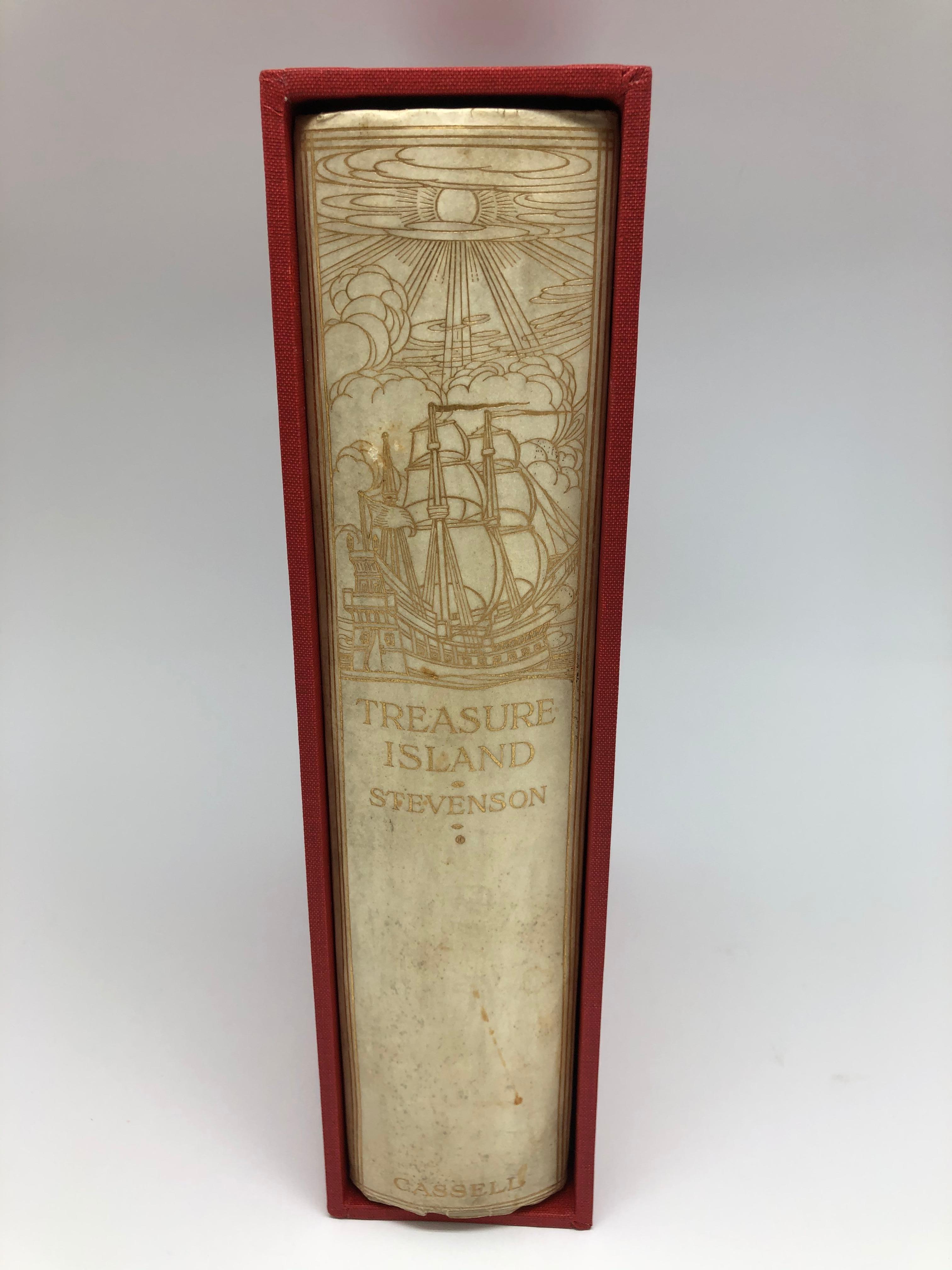 "Treasure Island" by Robert Louis Stevenson, Numbered Limited First ...
