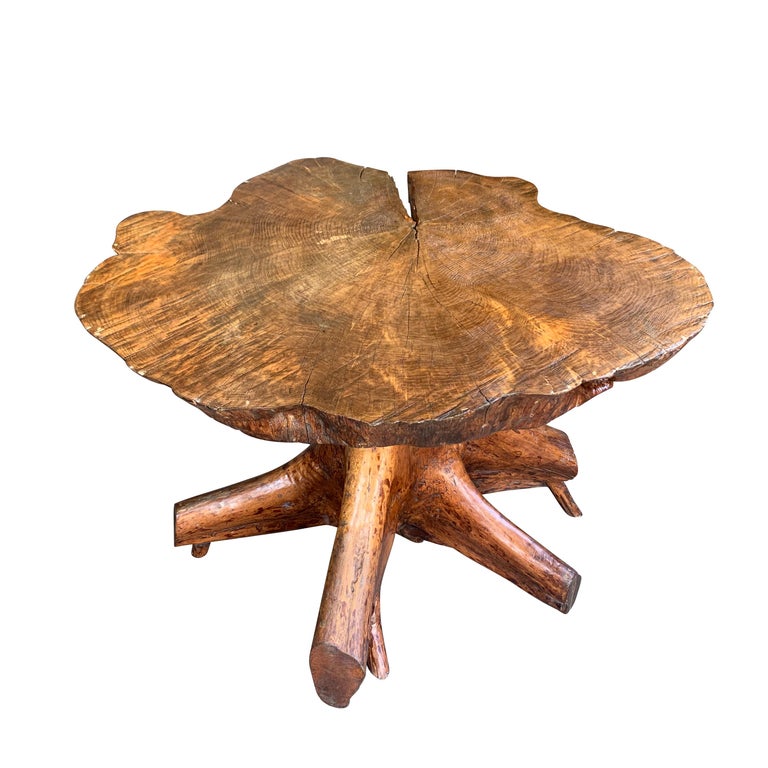 Organically Shaped Tree Root Side Table, France, 20th Century at 1stDibs
