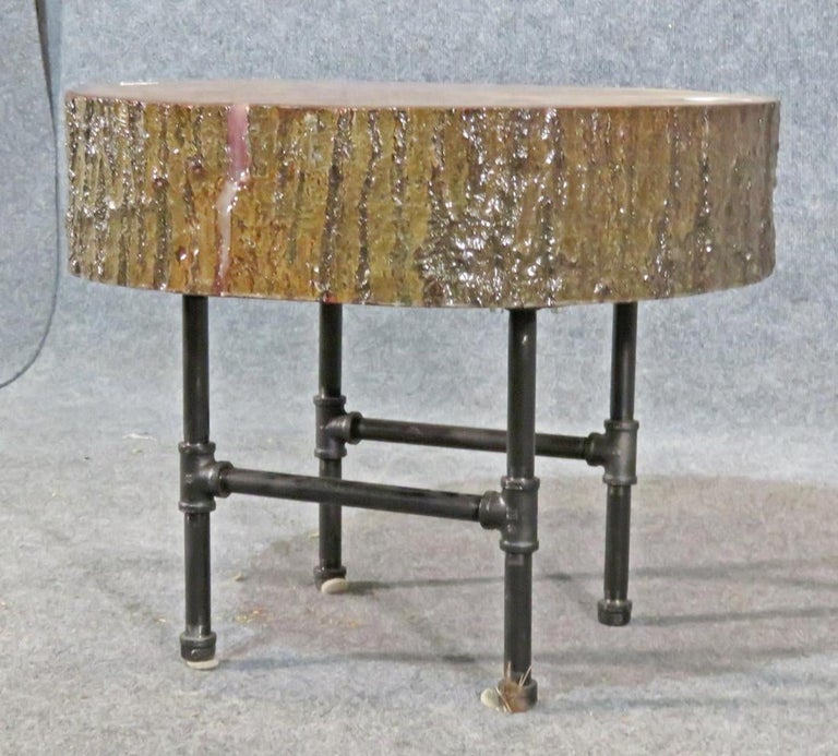 Tree Slab Table For Sale at 1stDibs