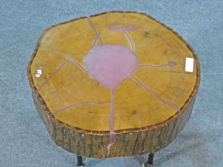 Tree Slab Table For Sale at 1stDibs