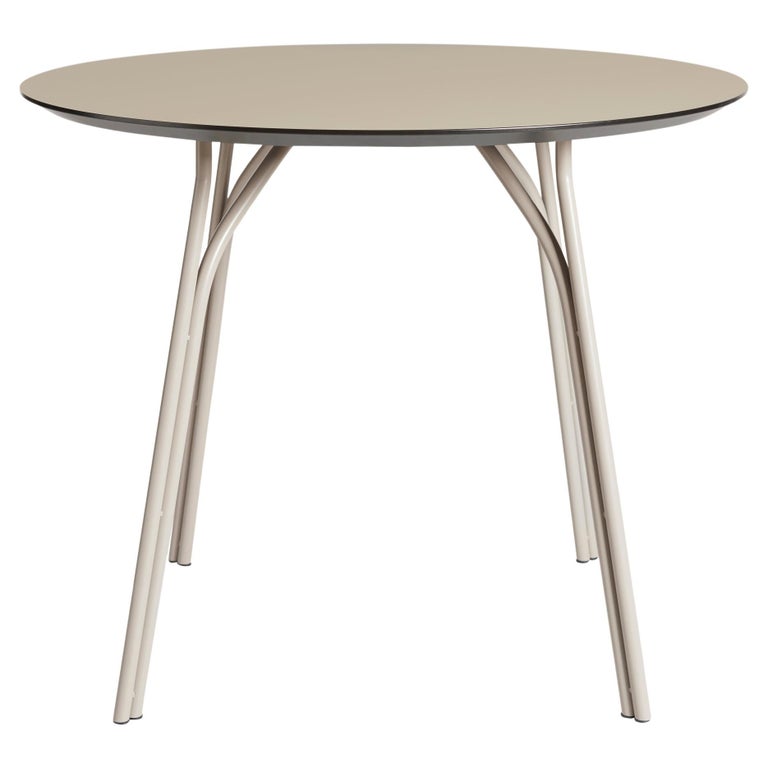 Tree Small Beige Dining Table by Elisabeth Hertzfeld For Sale at 1stDibs