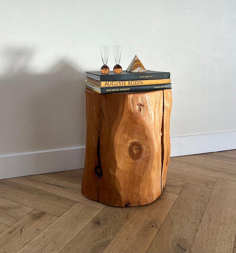 Tree Stump Side Table, 21st Century For Sale at 1stDibs