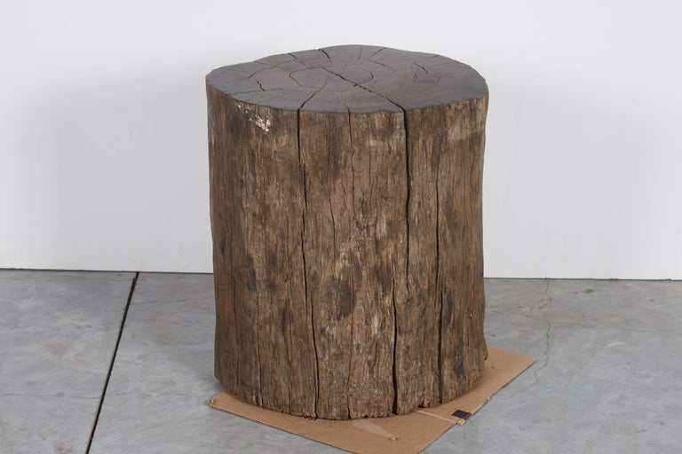 Tree Stump Stool, Side Table at 1stDibs | tree stump stools, wooden ...