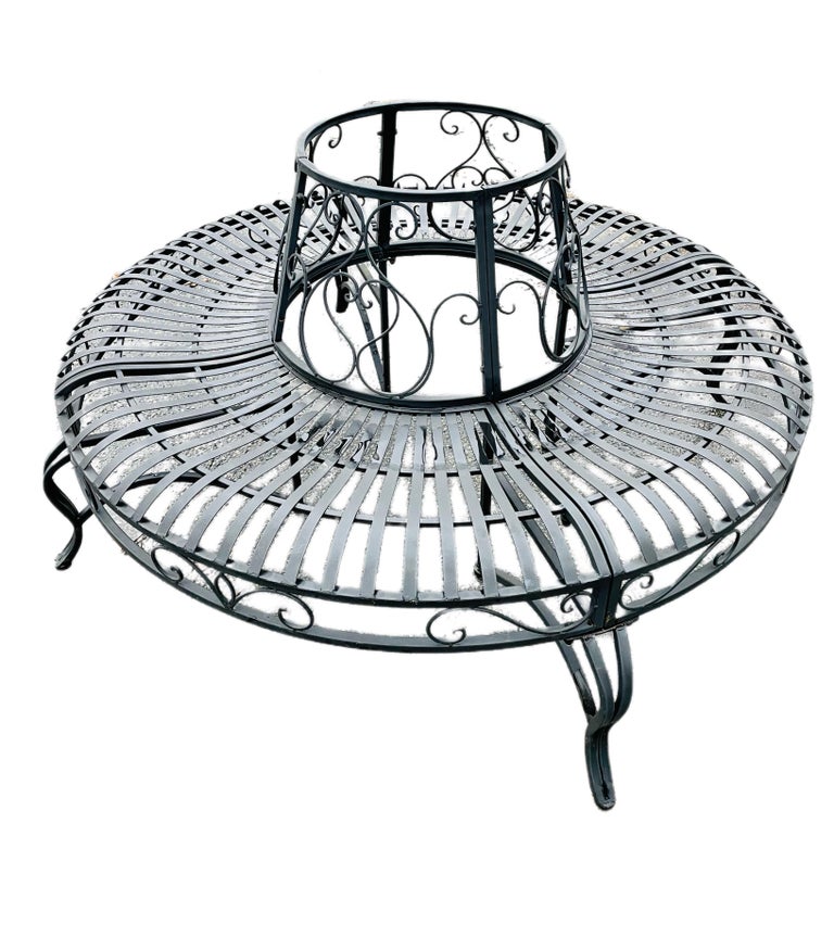 Tree Surround Outdoor Bench For Sale at 1stDibs