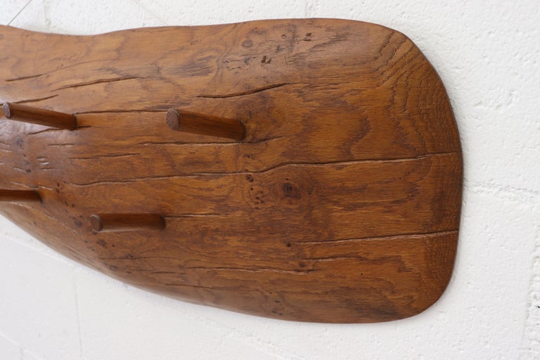 Tree Trunk Natural Wood Coat Hat Rack For Sale at 1stDibs