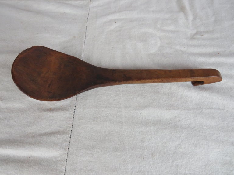 Treen spoon For Sale at 1stDibs