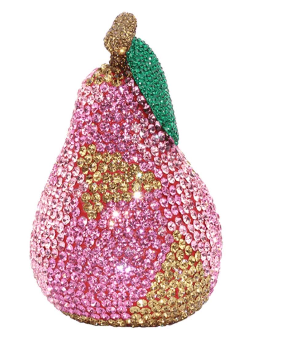 Tresor Paris Homeware Designer Sparkling Crystal Pear Furnishings and ...