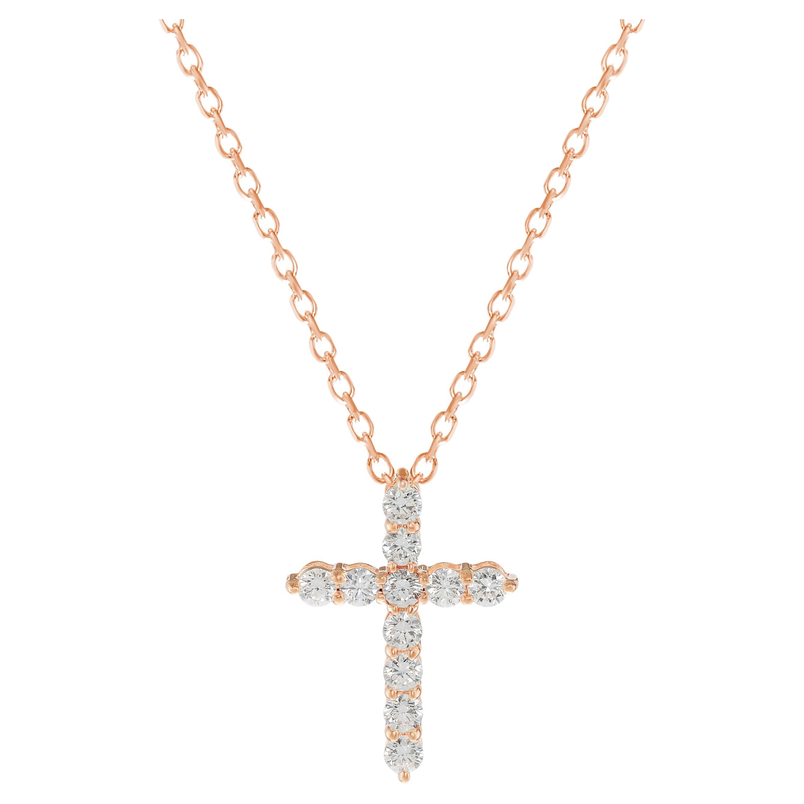 Vintage 112 Carat Coral and 0.29 Carat Diamond 18 Karat Yellow Gold ...