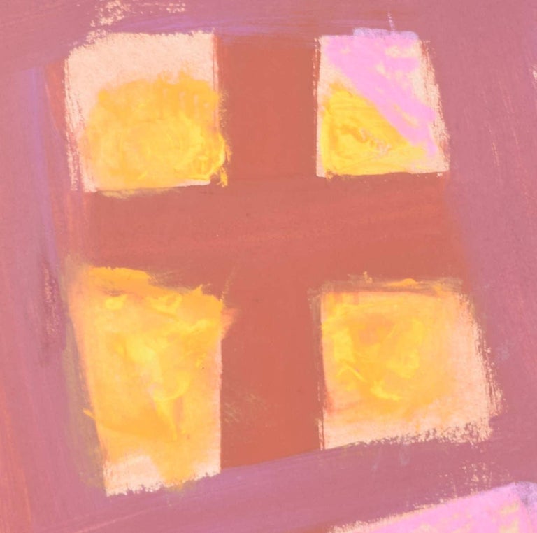 Trevor Bell - Way Out Blue acrylic 1960s abstract painting by Trevor ...