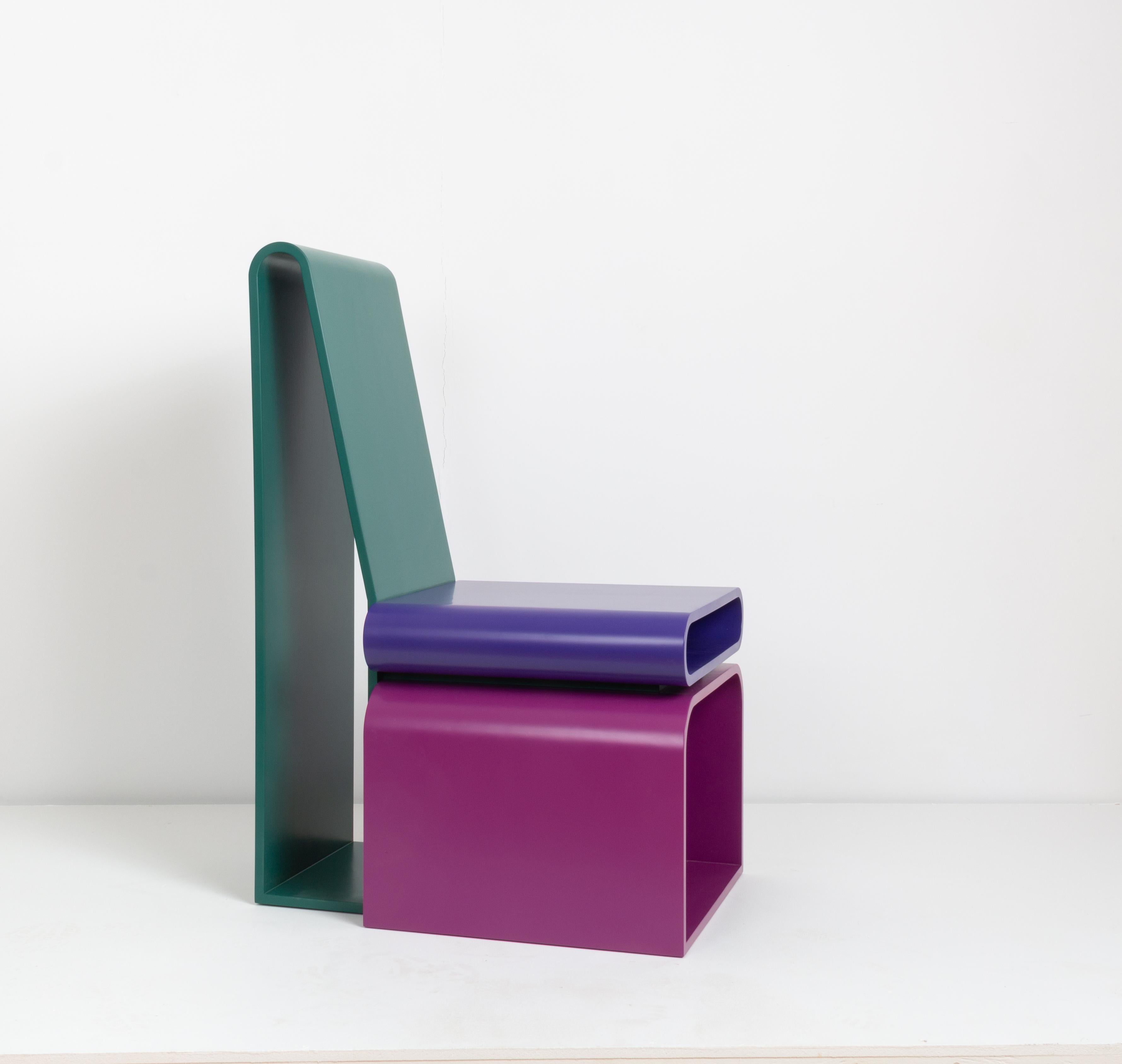 Tri-Color Chair For Sale at 1stDibs