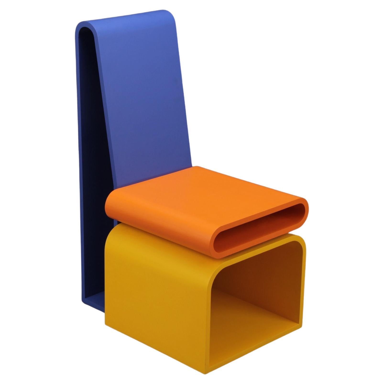 Tri-Color Chair For Sale at 1stDibs