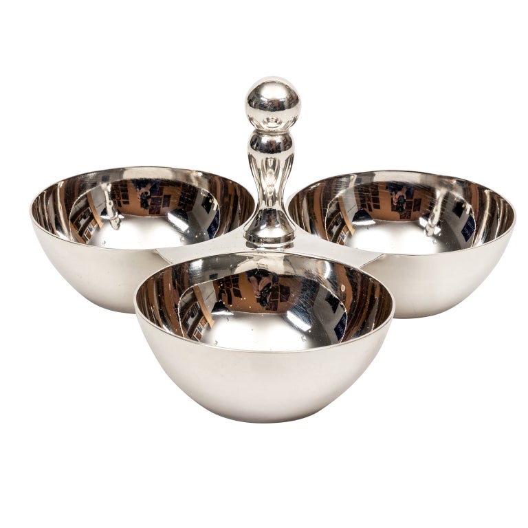 Tri Section Dish For Sale at 1stDibs