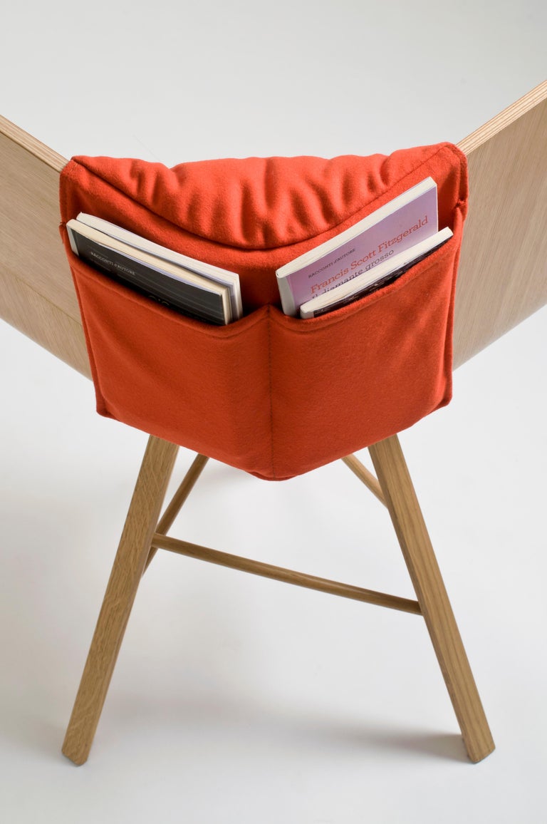 Tria Wood Chair, Natural Oak, Design Icon Inspired to Graphic Art For ...