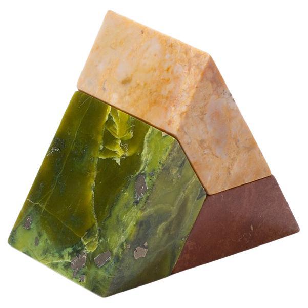 Tetris 3D gemstone puzzle – multi stone For Sale at 1stDibs