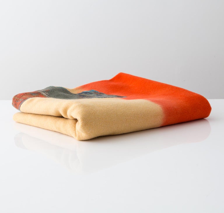 'Triangle Series #6' Quilt Painting Wool Tapestry Textile Art, in Stock ...