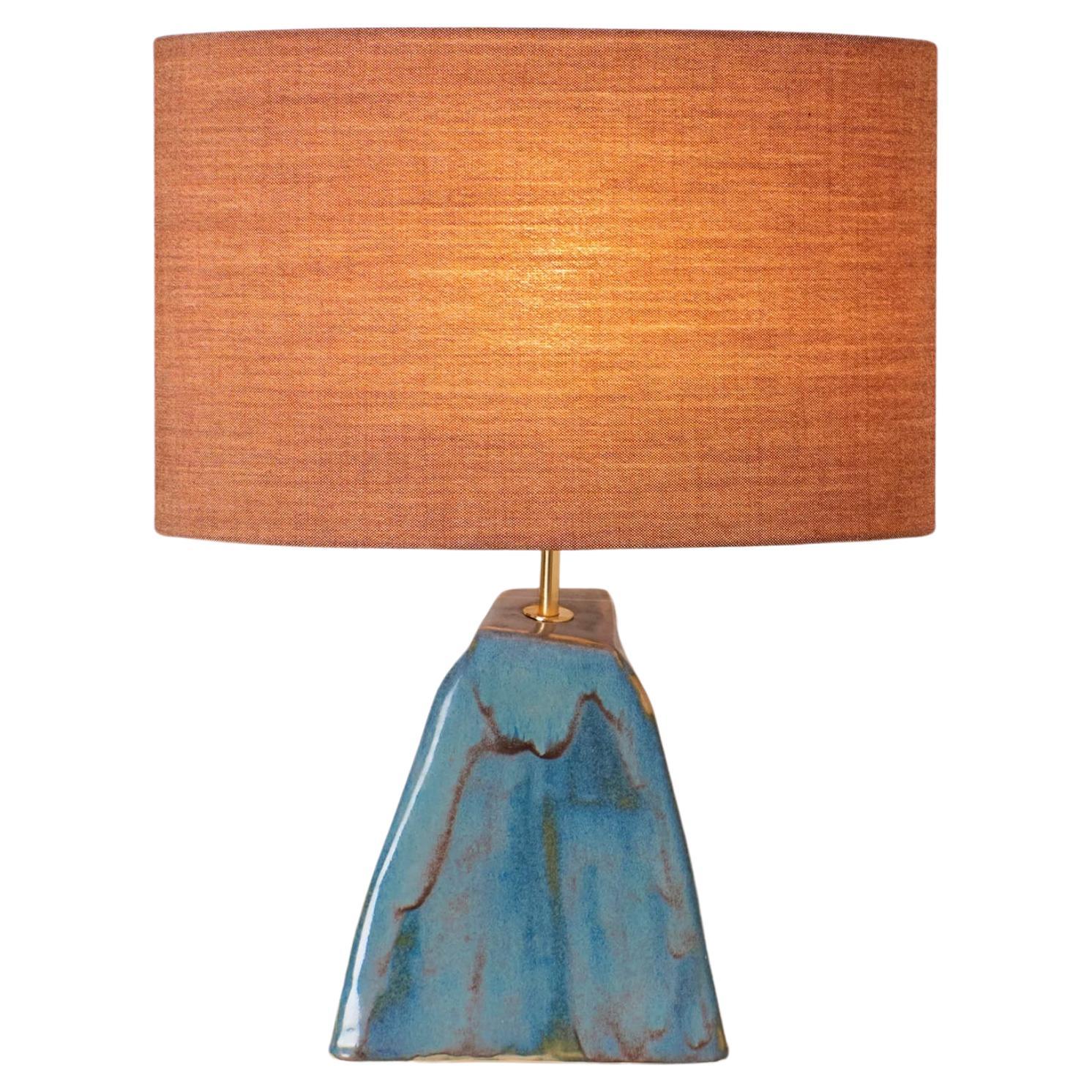 Triangular Ceramic Lamp by Project 213A For Sale at 1stDibs